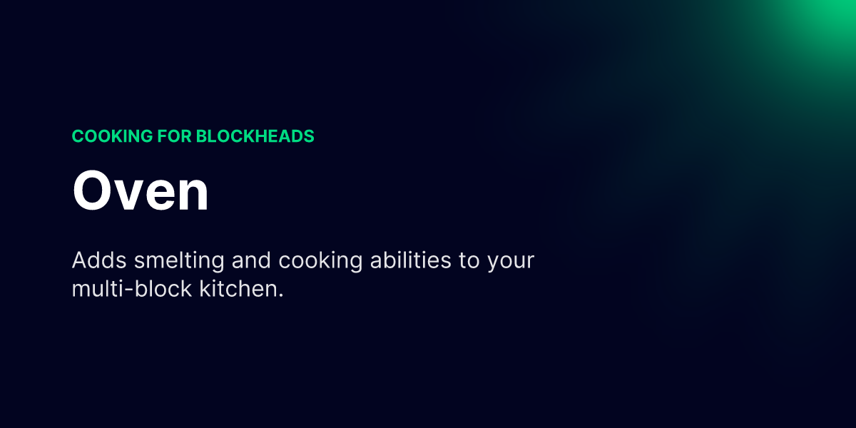 Oven - Twelve Iterations - Mods