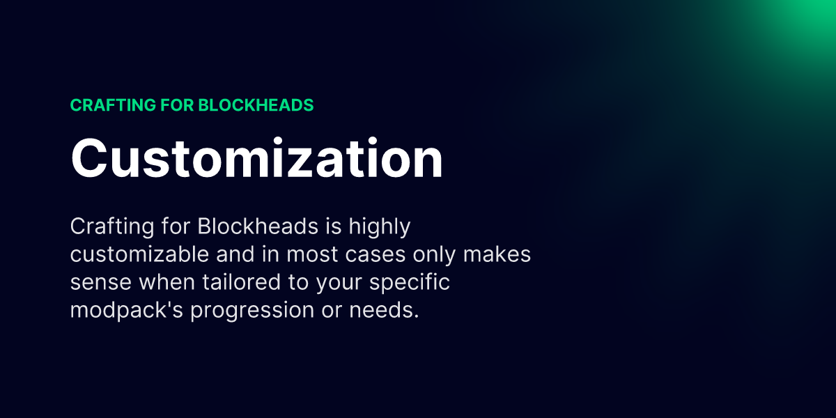 Customization - Twelve Iterations - Mods