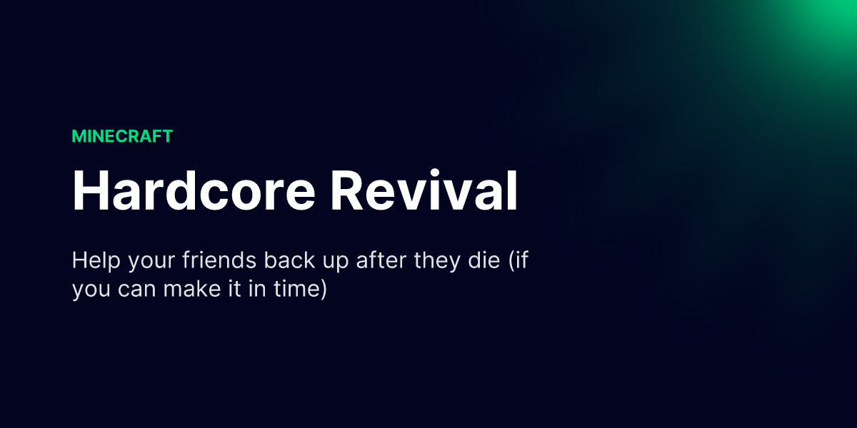 Hardcore Revival - Twelve Iterations - Mods