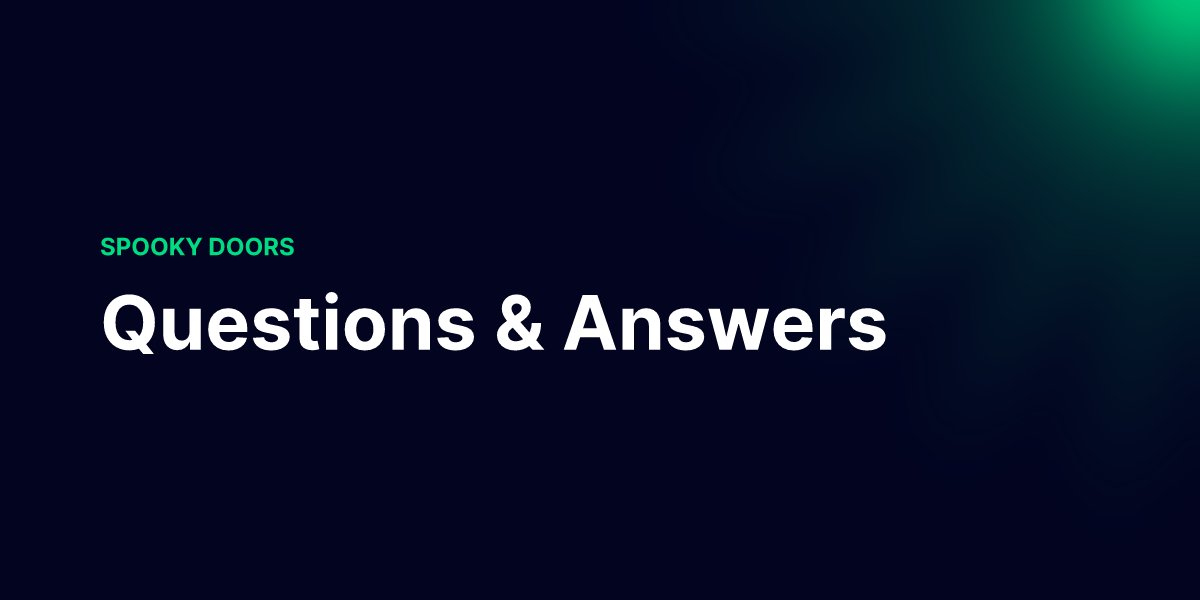 Questions & Answers - Twelve Iterations - Mods