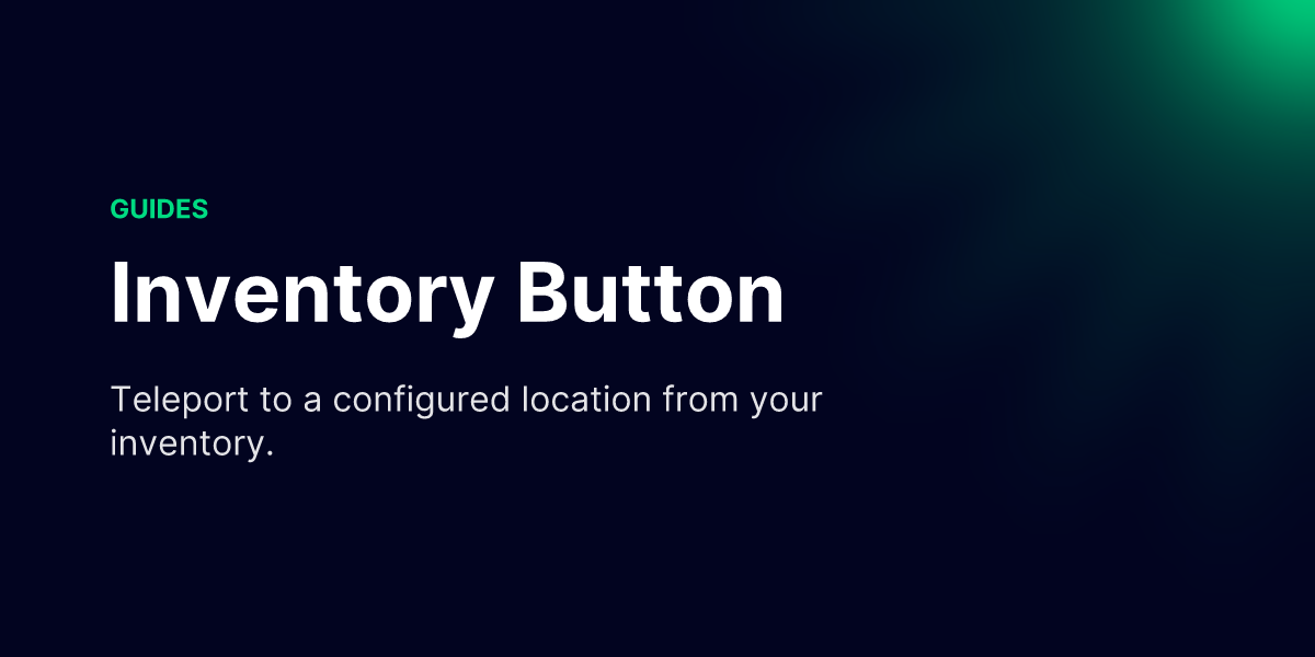 Inventory Button - Twelve Iterations - Mods