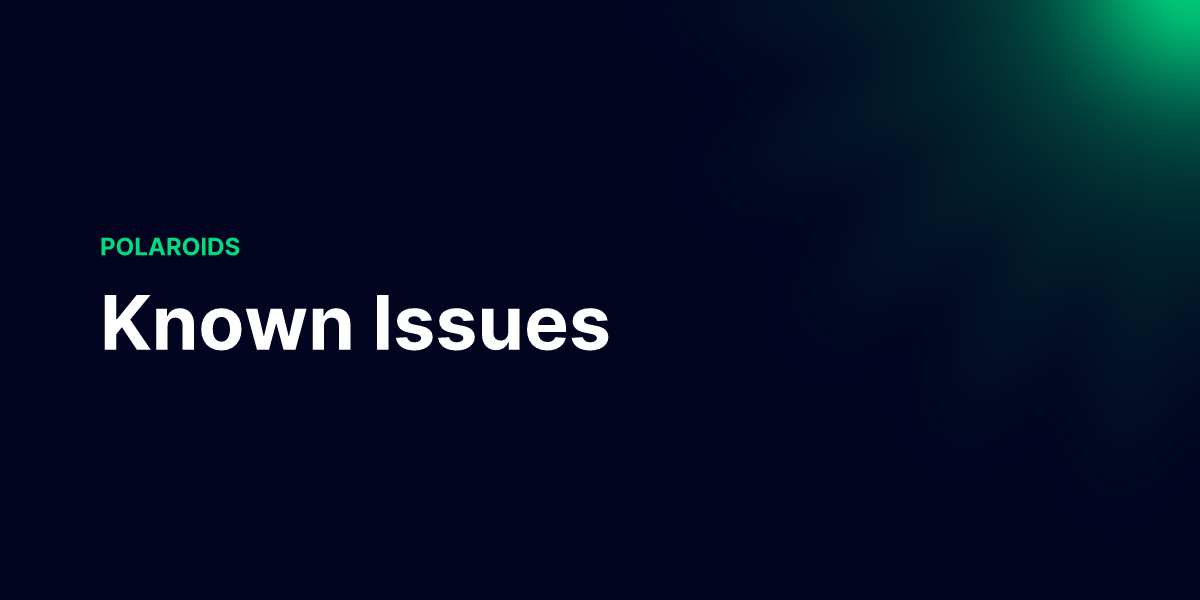 Known Issues - Twelve Iterations - Mods